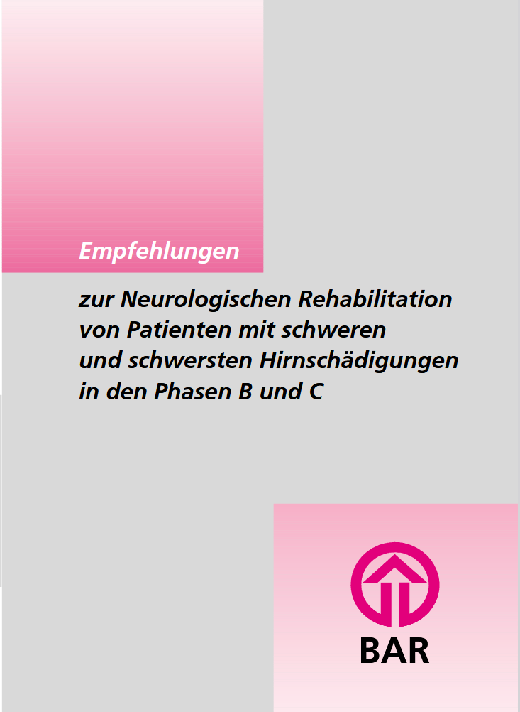BAR e.V.: Empfehlungen zur Neurologischen Rehabilitation von Patienten ...